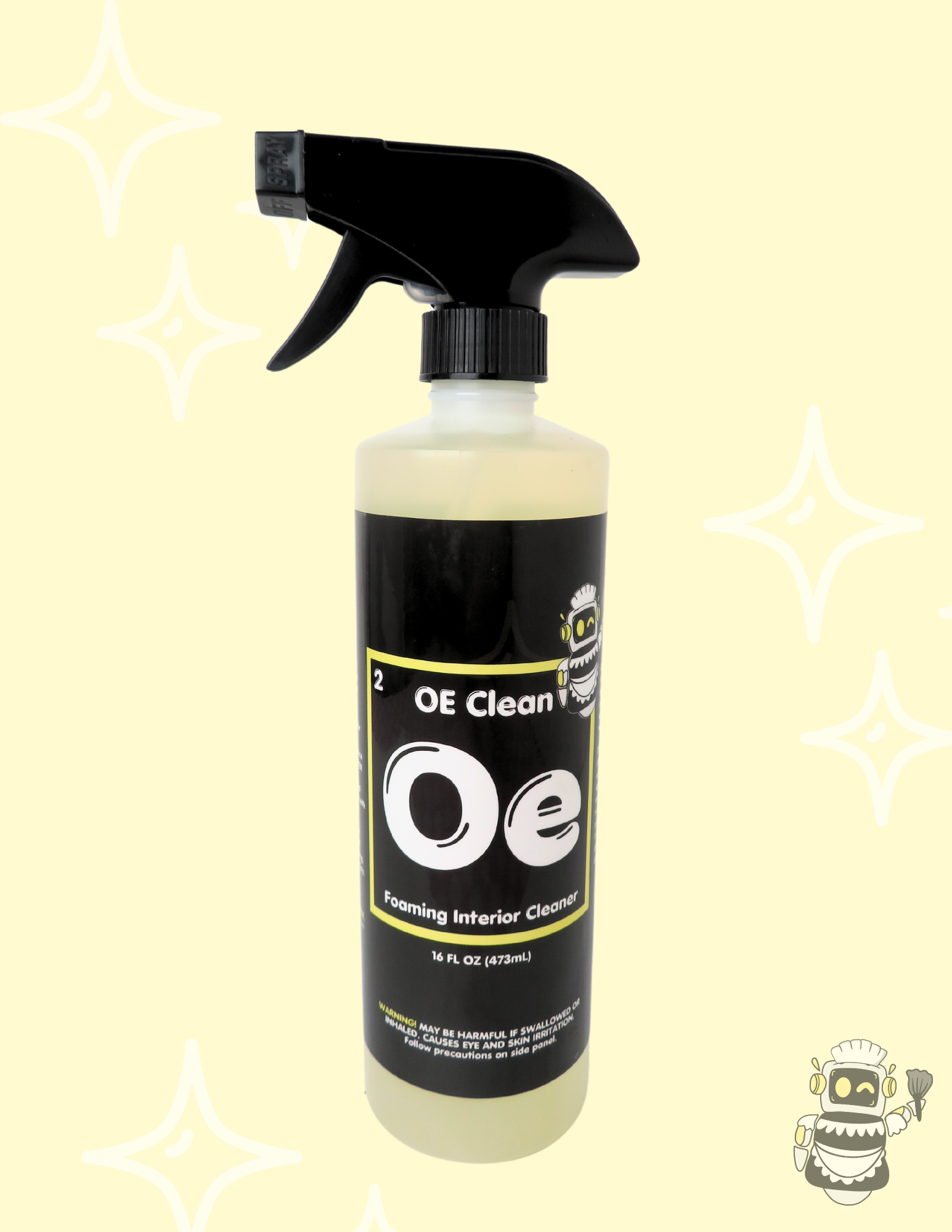 OE Clean | Foaming Interior Cleaner (16oz) – Sarah-n-Tuned